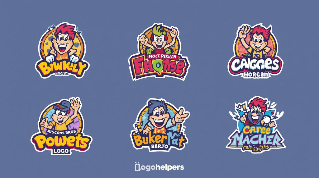 Cartoon Logos That Bring Brands to Life: LogoHelpers Showcase– Logo Helpers