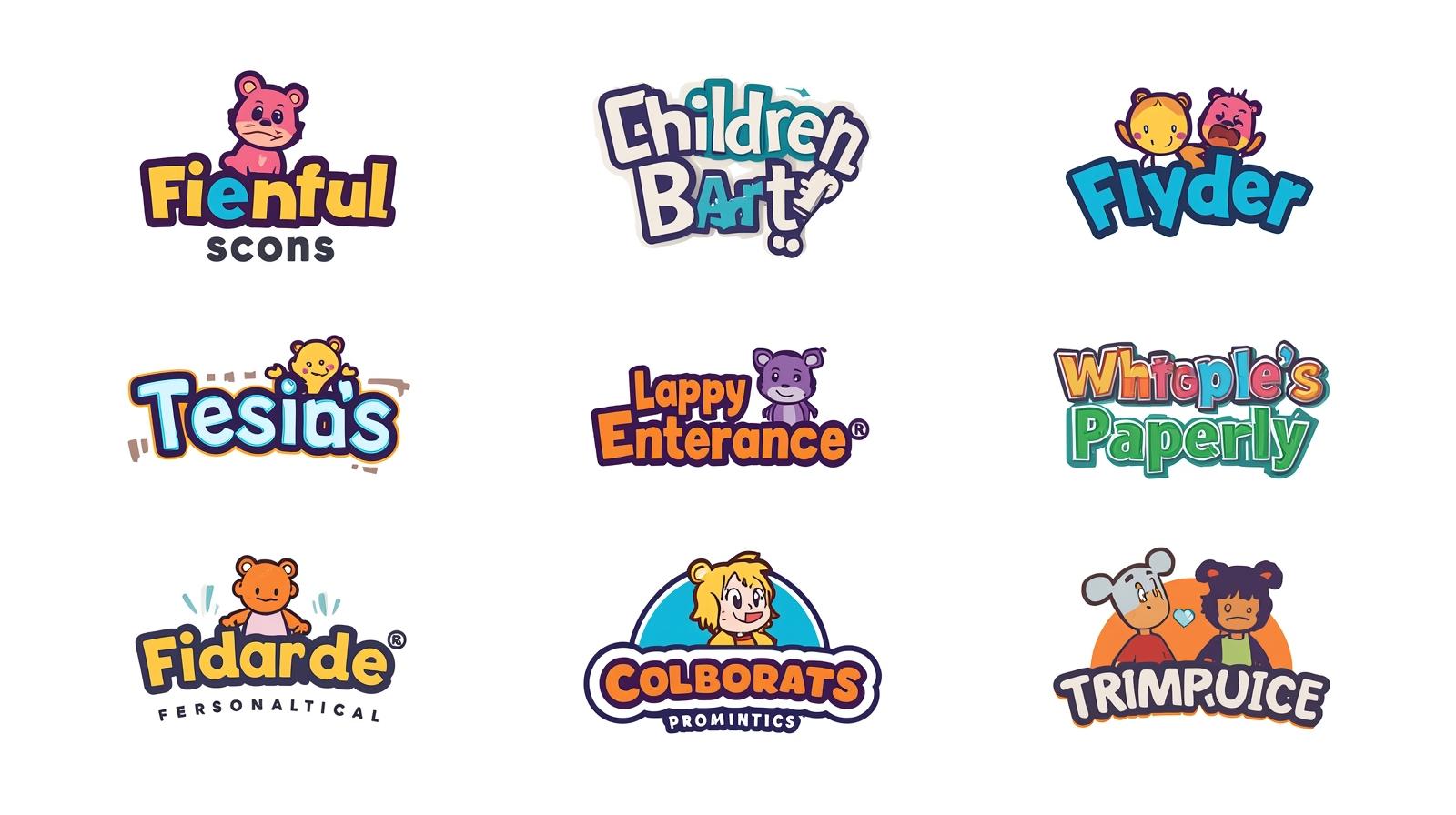 Cartoon Logos for Kids’ Brands: What Works & What Doesn’t– Logo Helpers