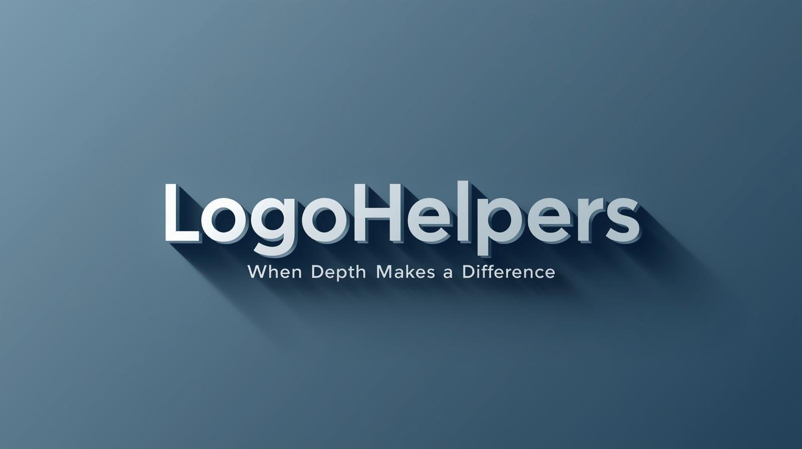 LogoHelpers’ 3D Logos: When Depth Makes a Difference– Logo Helpers