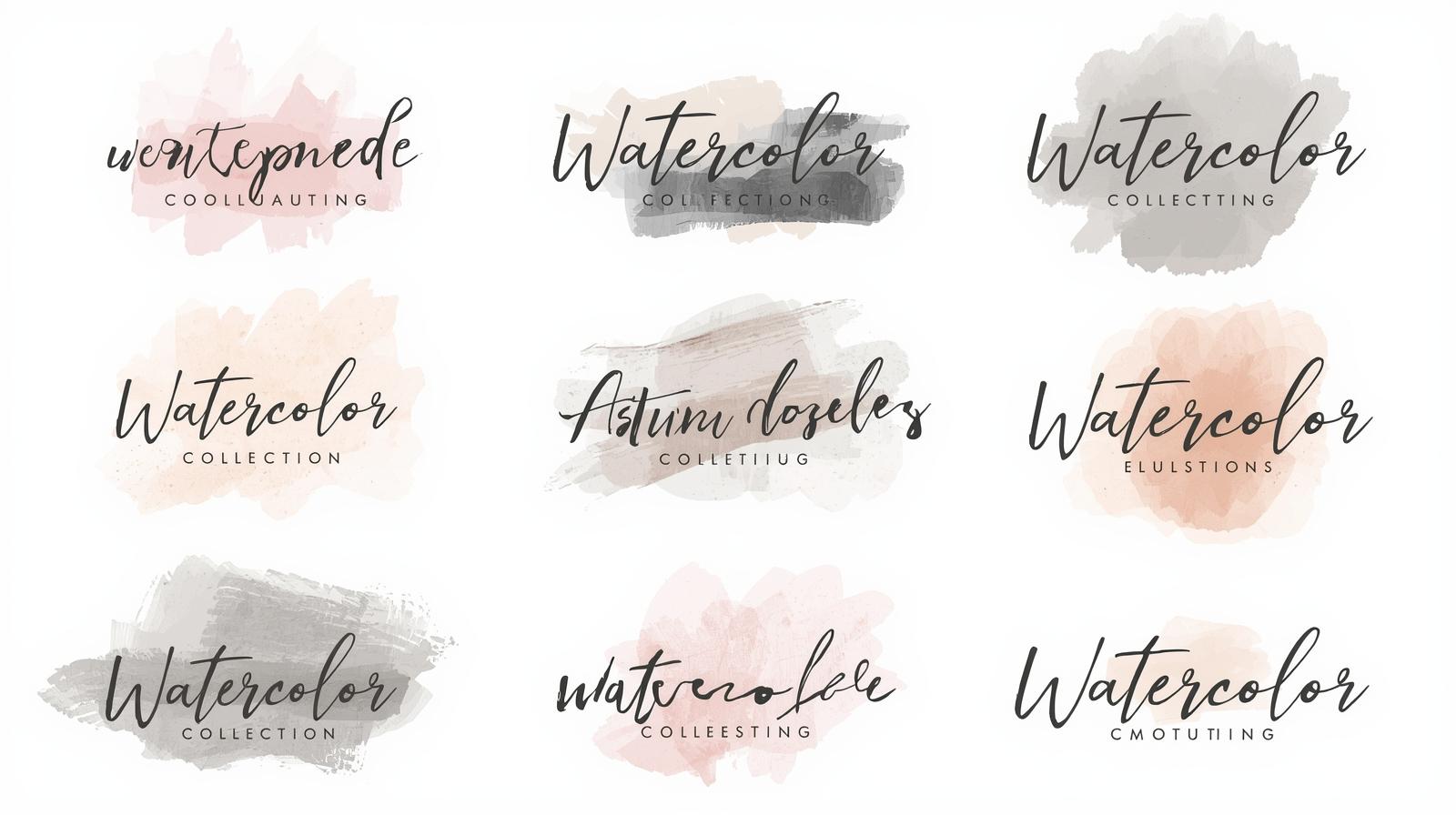 Watercolor Logos: Soft, Artistic & Emotional Branding– Logo Helpers